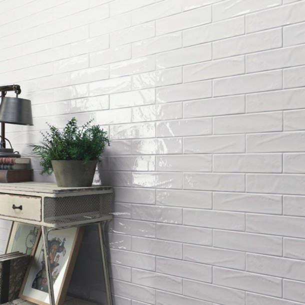 Qube Tiles Arte 3 X 12 Picket Zellige Look Glossy Subway Wall Tile
